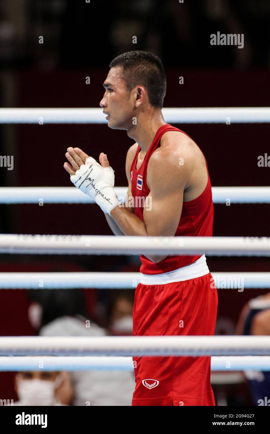 Tokyo, Japan. 24th July, 2021. Chatchai-Decha Butdee of Thailand ...