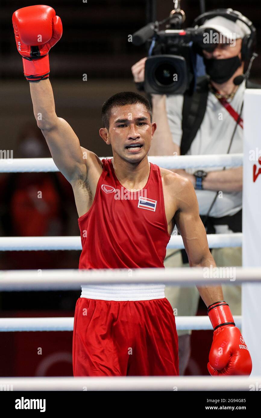 Tokyo, Japan. 24th July, 2021. Chatchai-Decha Butdee of Thailand ...