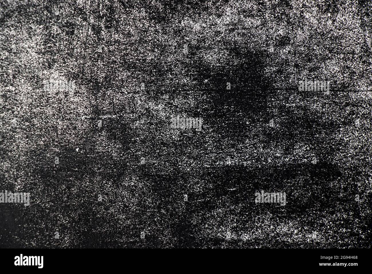 White chalk texture splash on blackboard background Stock Photo - Alamy