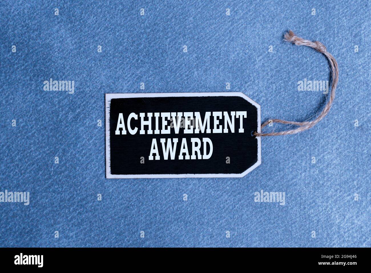Text sign showing Achievement Award. Business approach recognizes ...