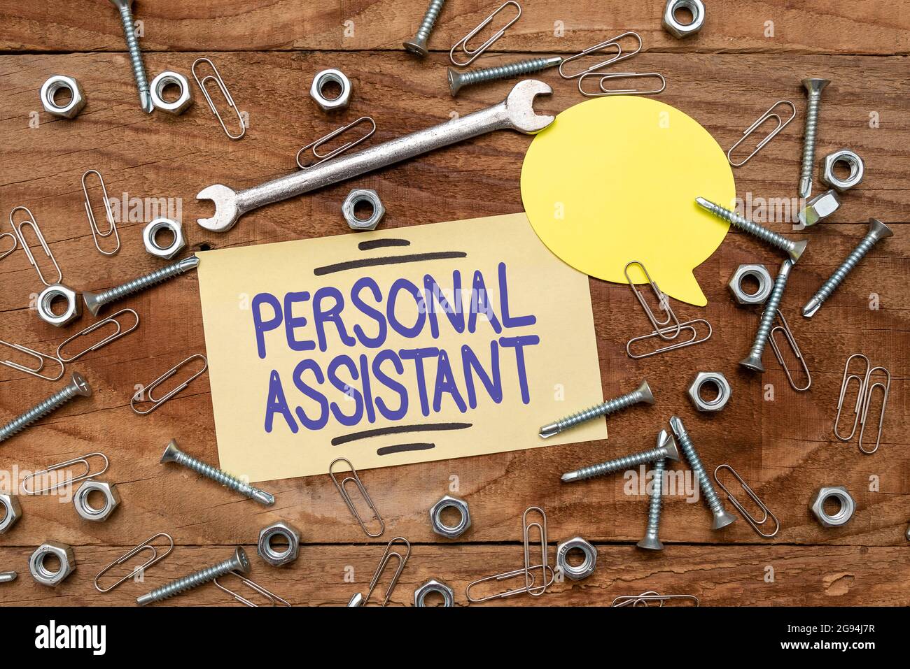 Text showing inspiration Personal Assistant. Business idea ...