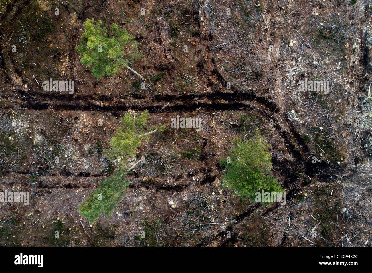 Forwarder tracks hi-res stock photography and images - Alamy