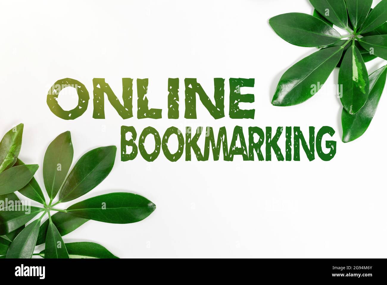 Text caption presenting Online Bookmarking. Business concept used to ...