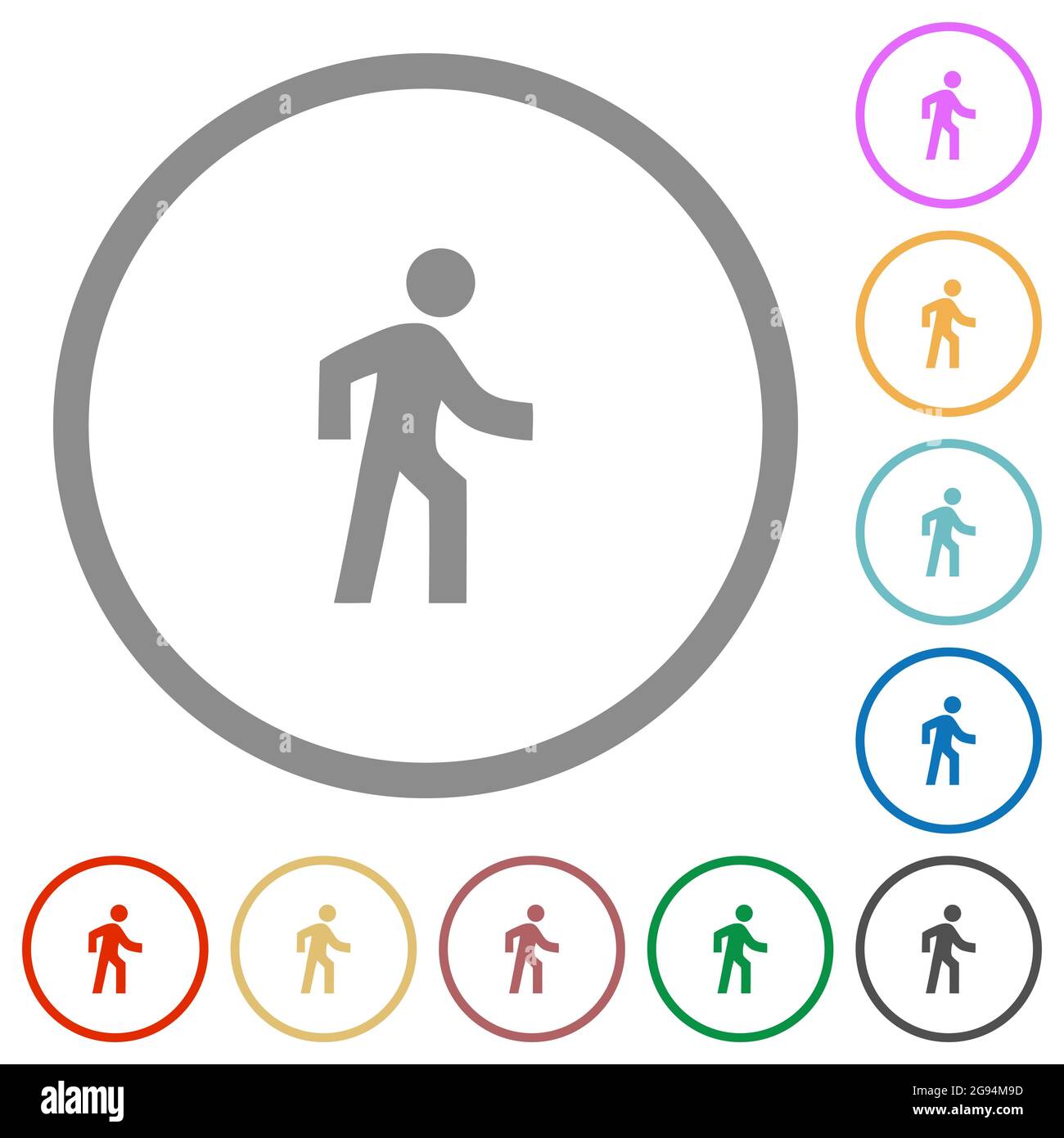 Walking in circles vector vectors hi-res stock photography and images ...