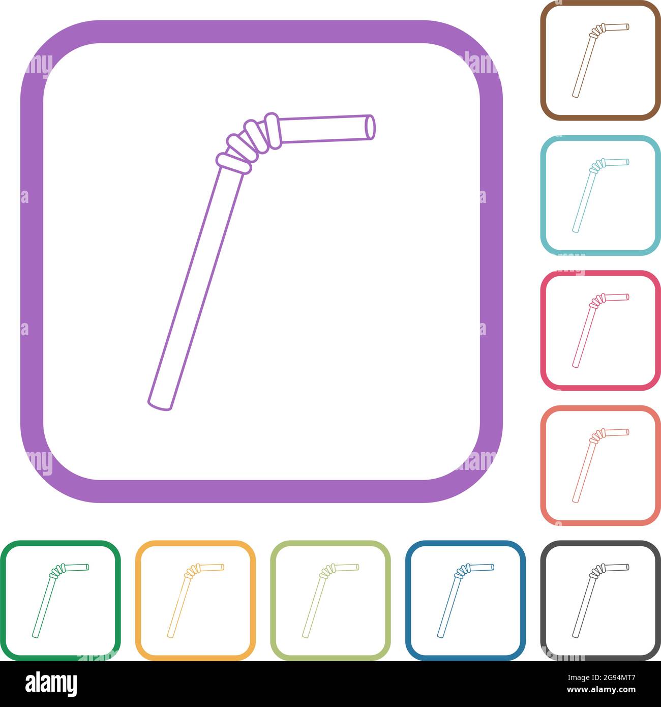 Straw frames Cut Out Stock Images & Pictures - Alamy