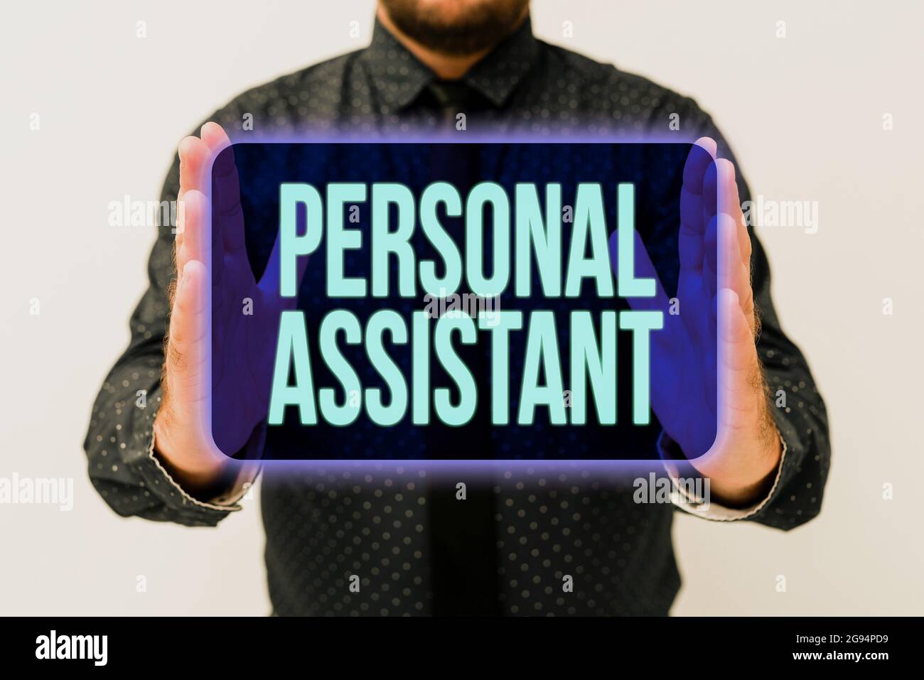 Sign displaying Personal Assistant, Business concept administrative ...