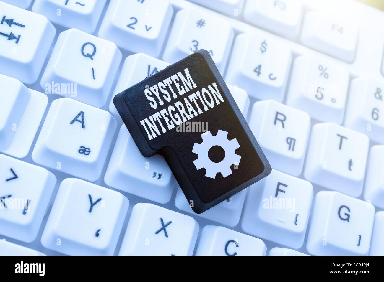 Conceptual display System Integration. Internet Concept process of ...