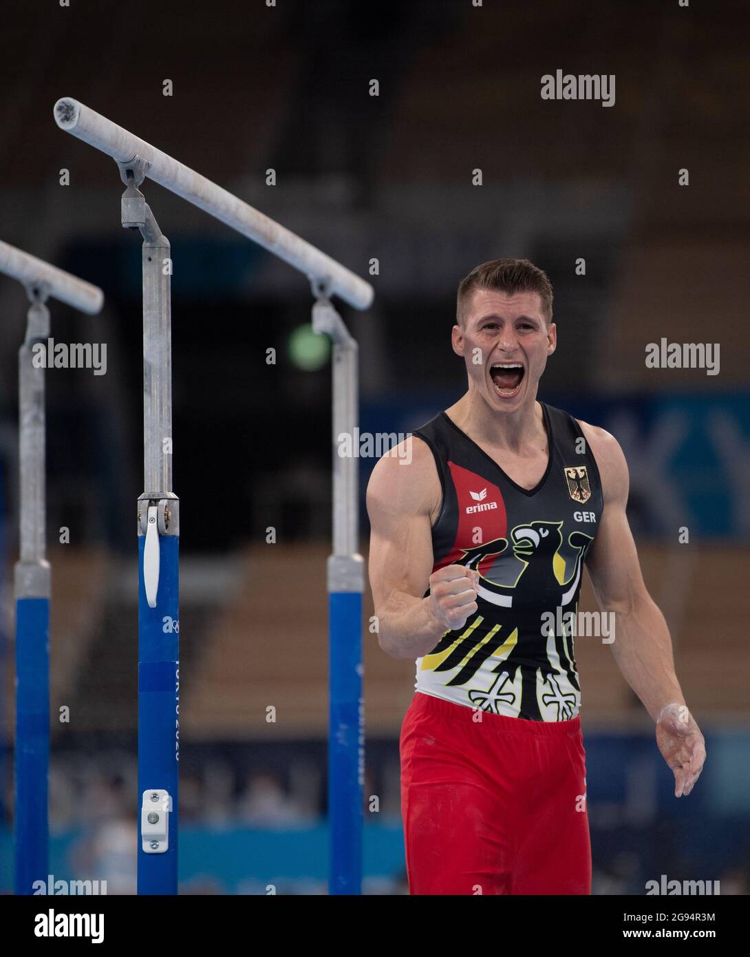 Tokio, Japan. 24th July, 2021. Gymnastics: Olympia, qualification ...