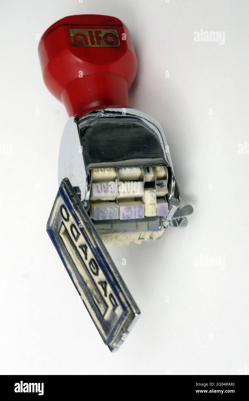 date stamp vintage Stock Photo - Alamy