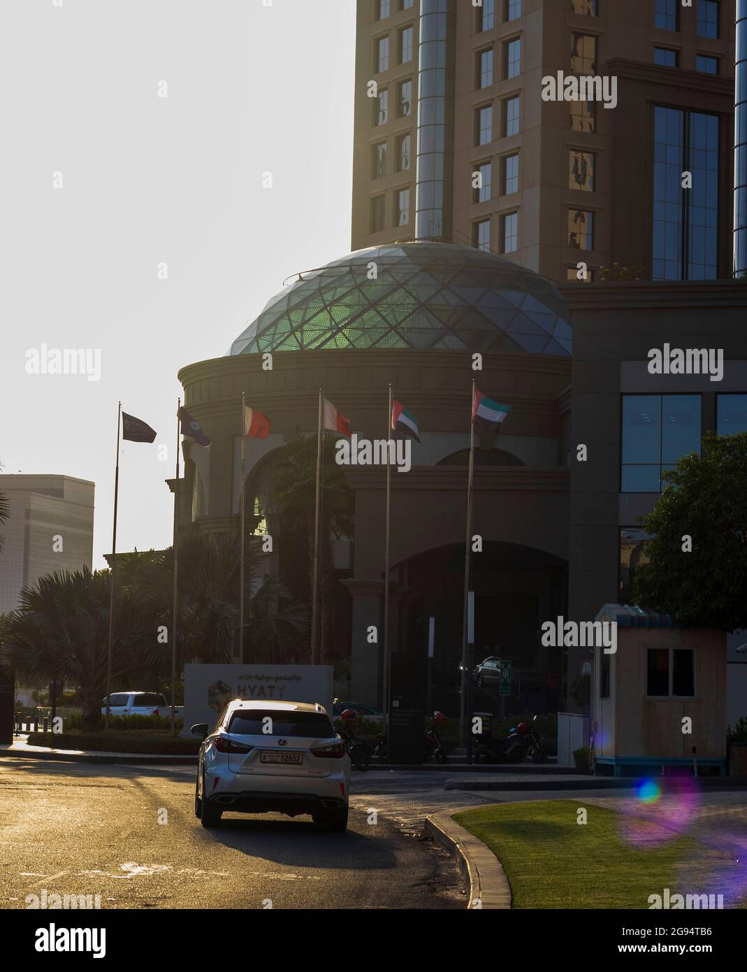 Dubai hyatt regency hotel hi-res stock photography and images - Alamy