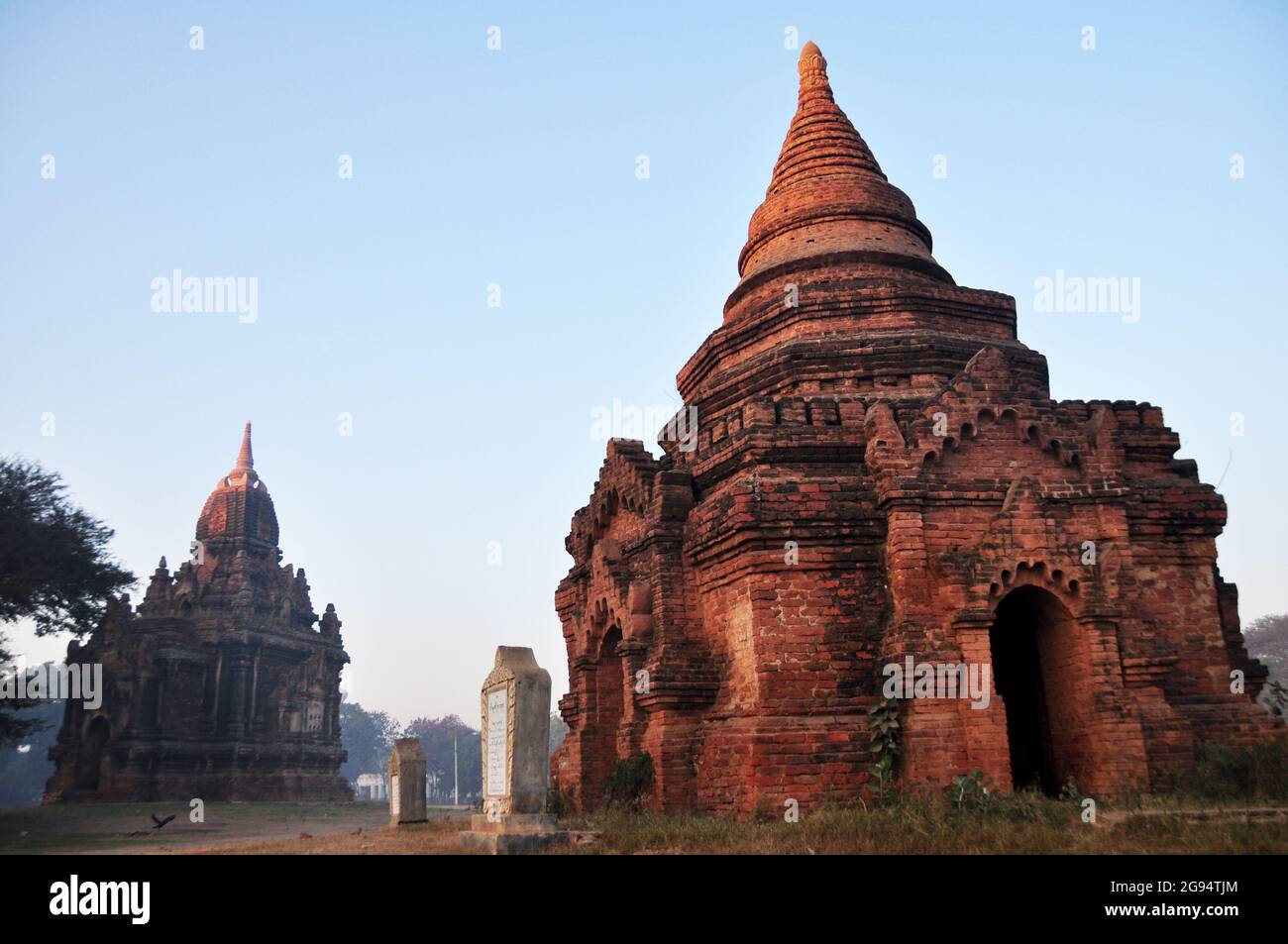 View landscape ruins cityscape UNESCO World Heritage Site with over ...