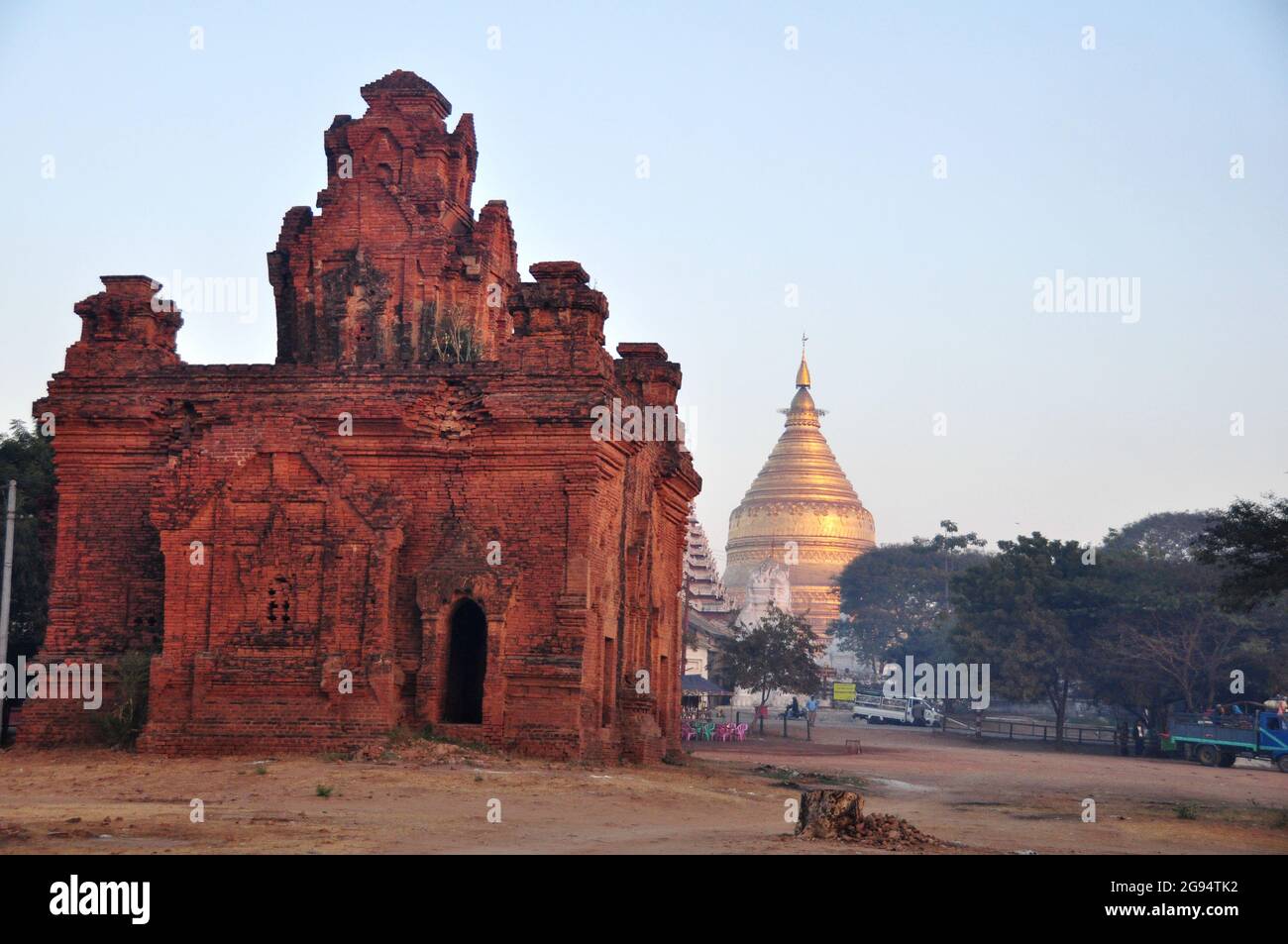View landscape ruins cityscape UNESCO World Heritage Site with over ...