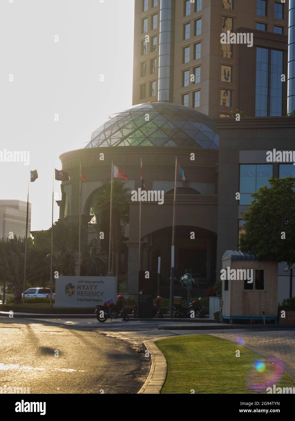 Dubai hyatt regency hotel hi-res stock photography and images - Alamy