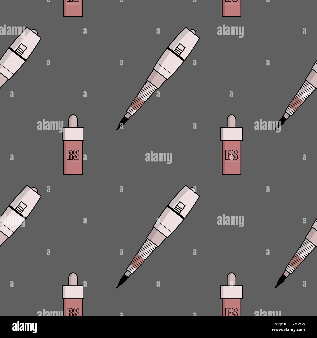 Semi permanent Stock Vector Images - Alamy