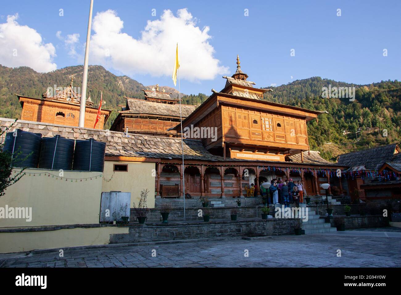 A temple in the Indian Himalayas Stock Photo - Alamy