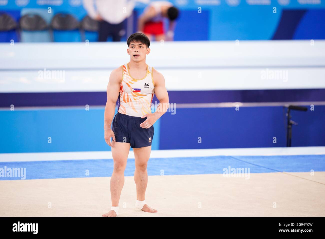 Tokyo, Japan. 24th July, 2021. Carlos Edriel Yulo (PHI) Gymnastics ...