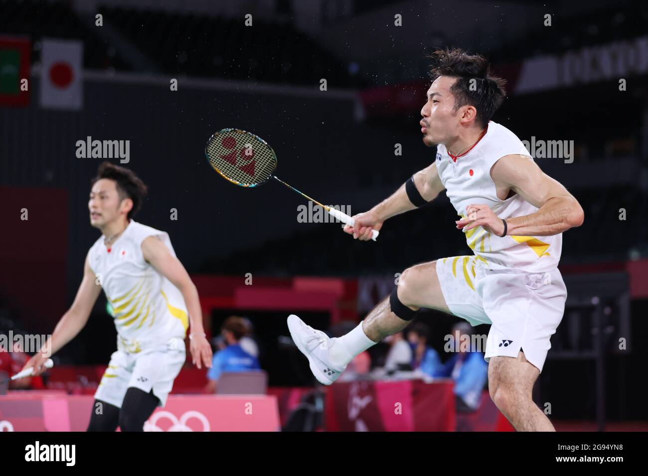 Tokyo, Japan. 24th July, 2021. Keigo Sonoda & Takeshi Kamura (JPN ...