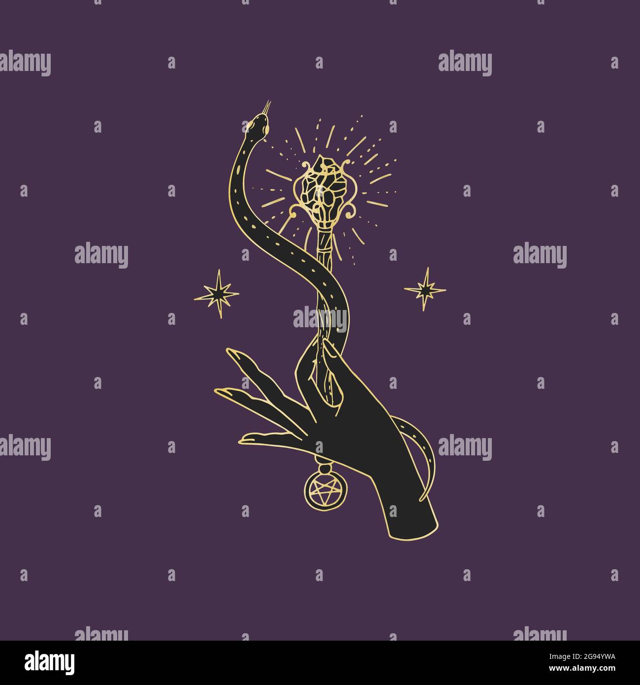 Gold coiled Stock Vector Images - Alamy