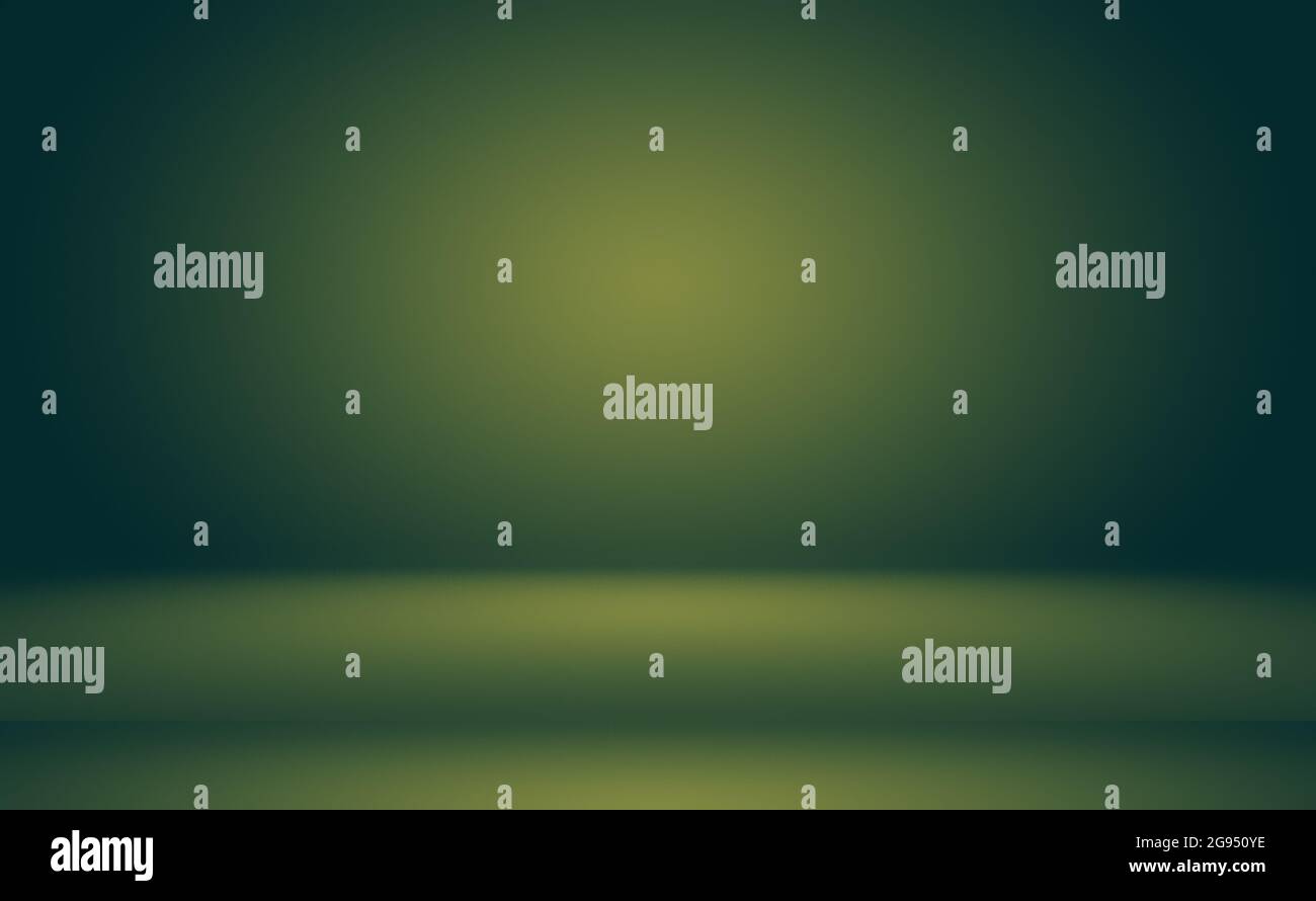 Luxury plain Green gradient abstract studio background empty room with ...