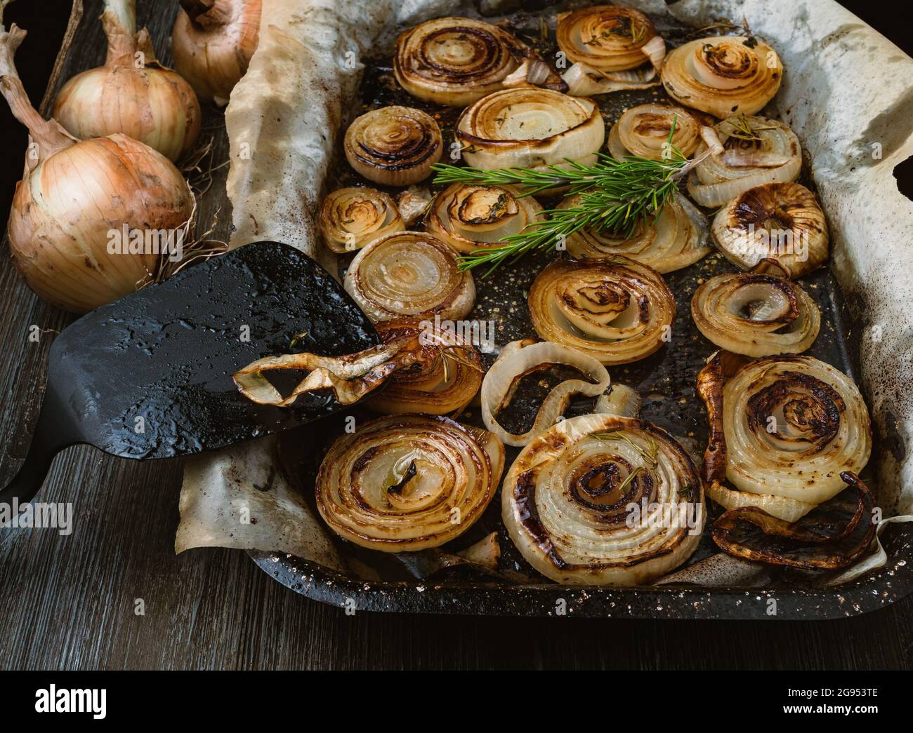 Baked Onion Slices , Baked Onion Slices Recipe – GTYDB