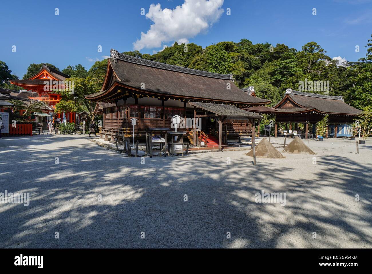 Kamigamo Jinja Shrine, Shinto Shrine designated as World Heritage Site ...