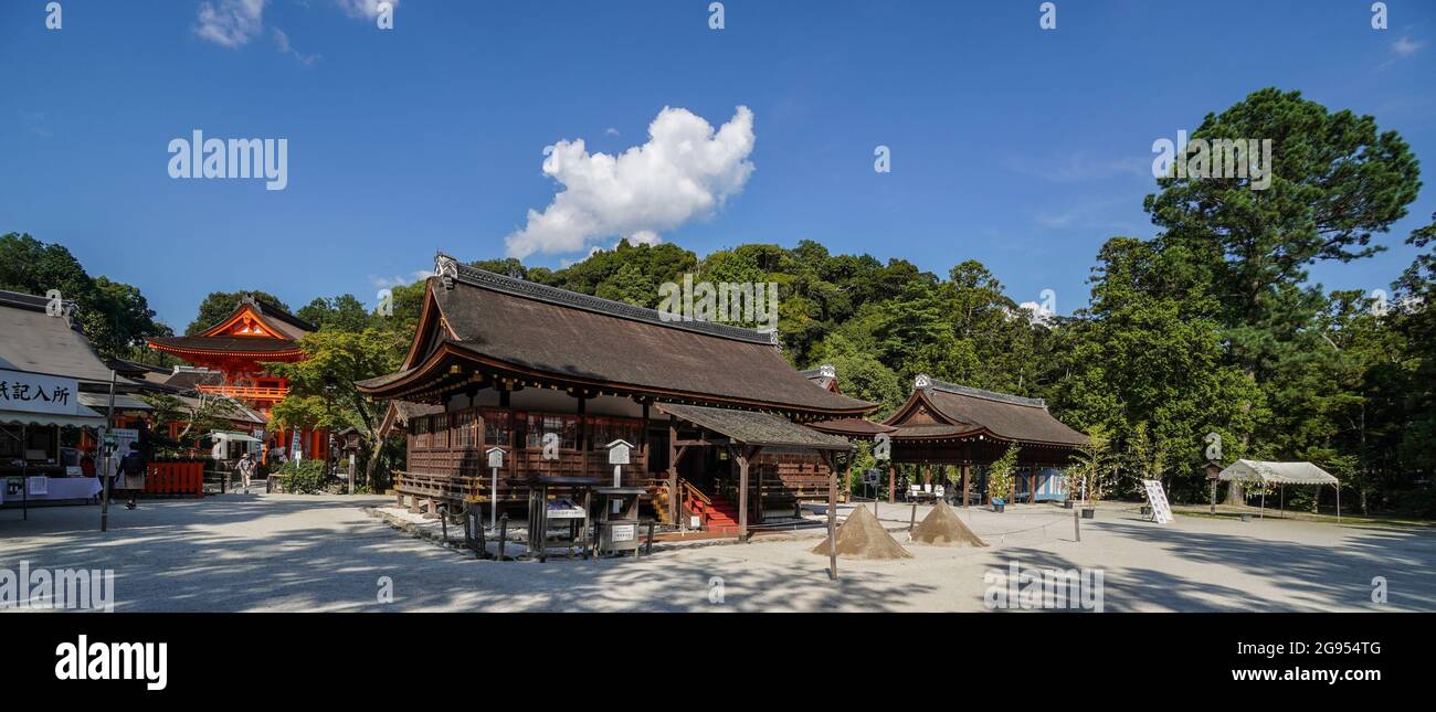 Kamigamo Jinja Shrine, Shinto Shrine designated as World Heritage Site ...