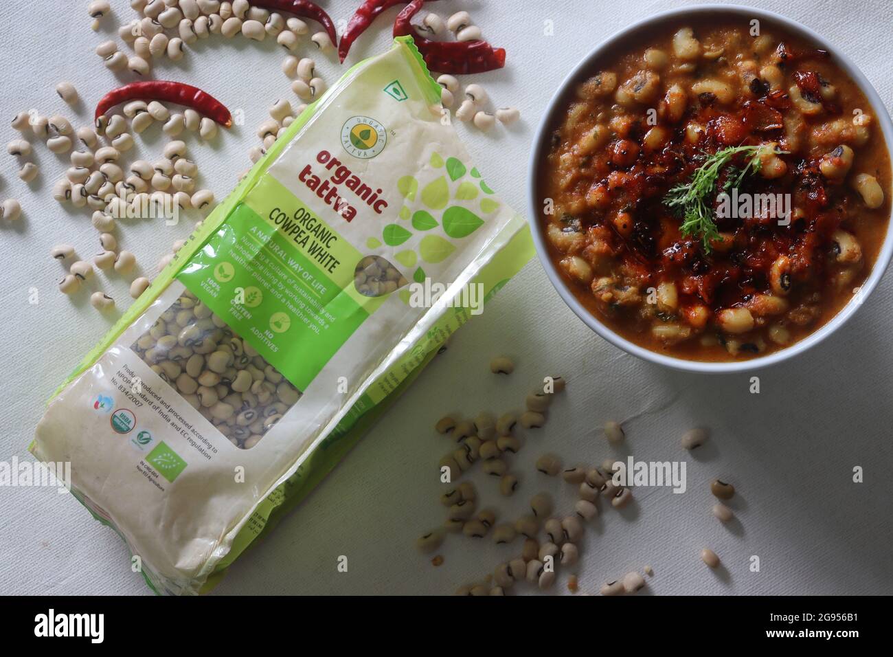 Mumbai, Maharashtra, India, July 24 2021: Organic tattva packaging for ...