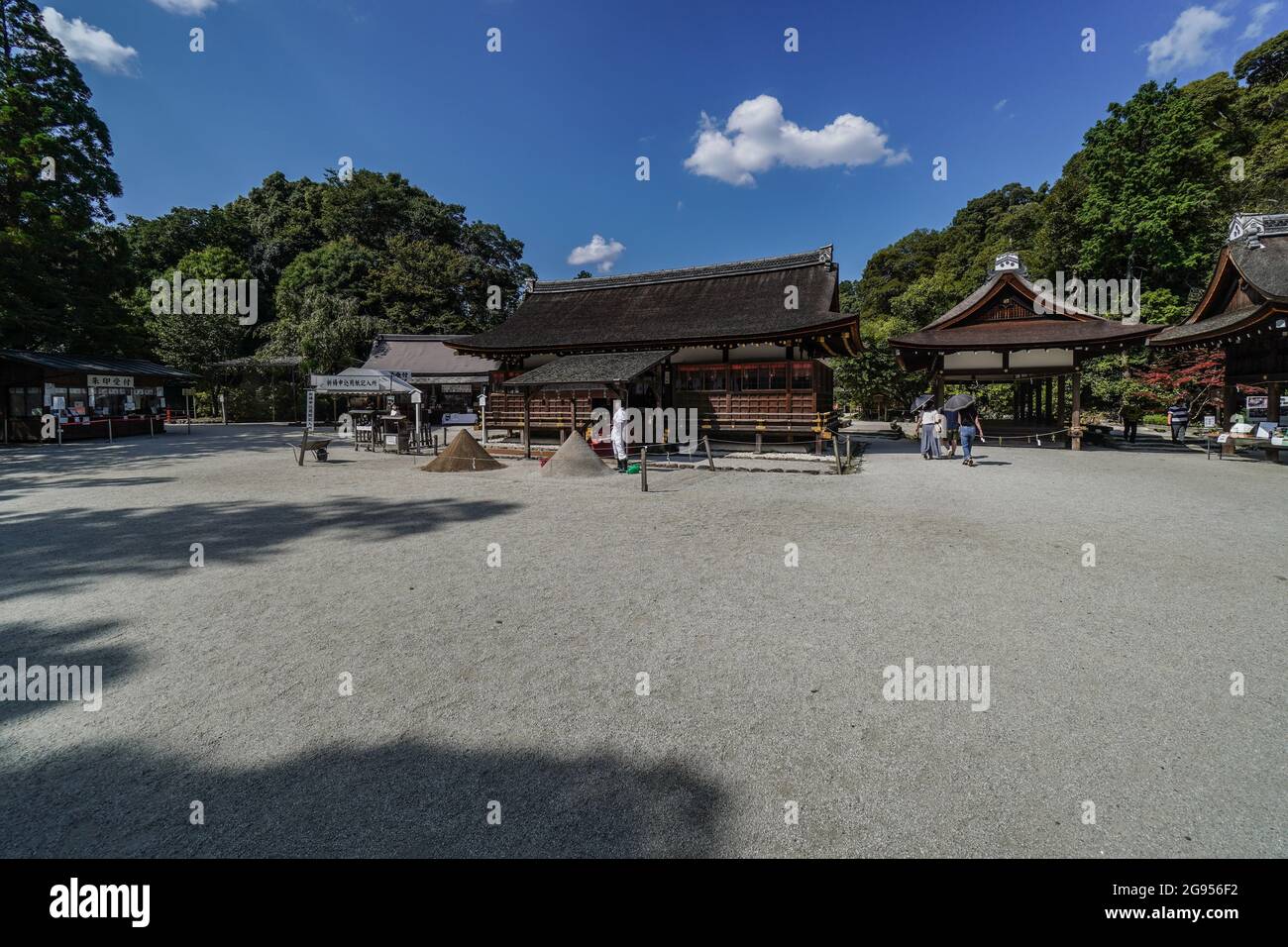 Kamigamo Jinja Shrine, Shinto Shrine designated as World Heritage Site ...