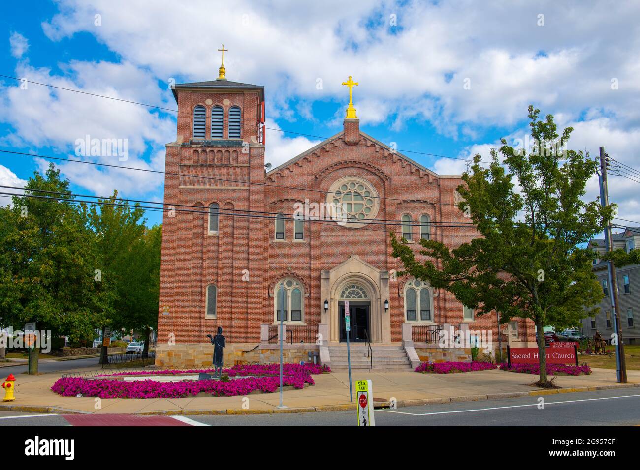 Sacred Heart Catholic Church at 118 Taunton Avenue in downtown East ...