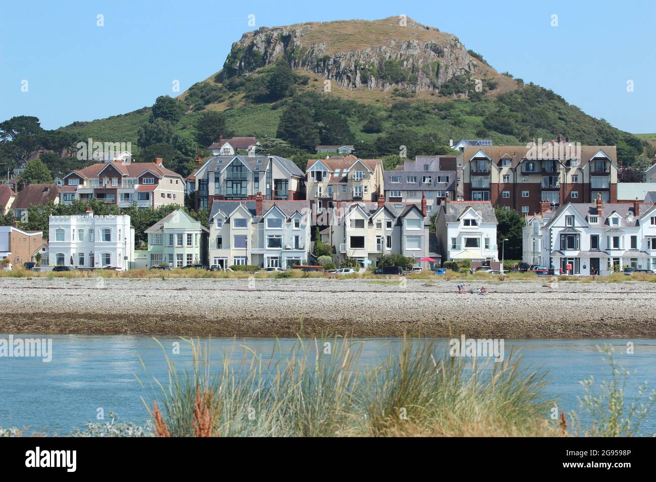 Conwy Morfa beach, Conwy, North Wales Stock Photo - Alamy