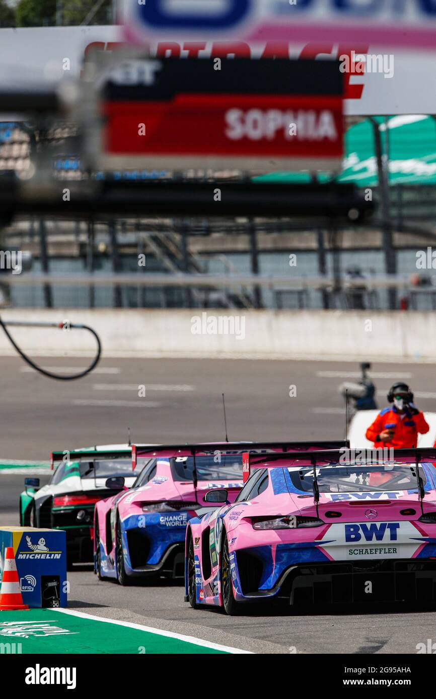 Klettwitz: DTM Lausitz 2021 on July, 23, 2021, (Photo by Hoch Zwei) 4 Maximilian Gotz (D ...