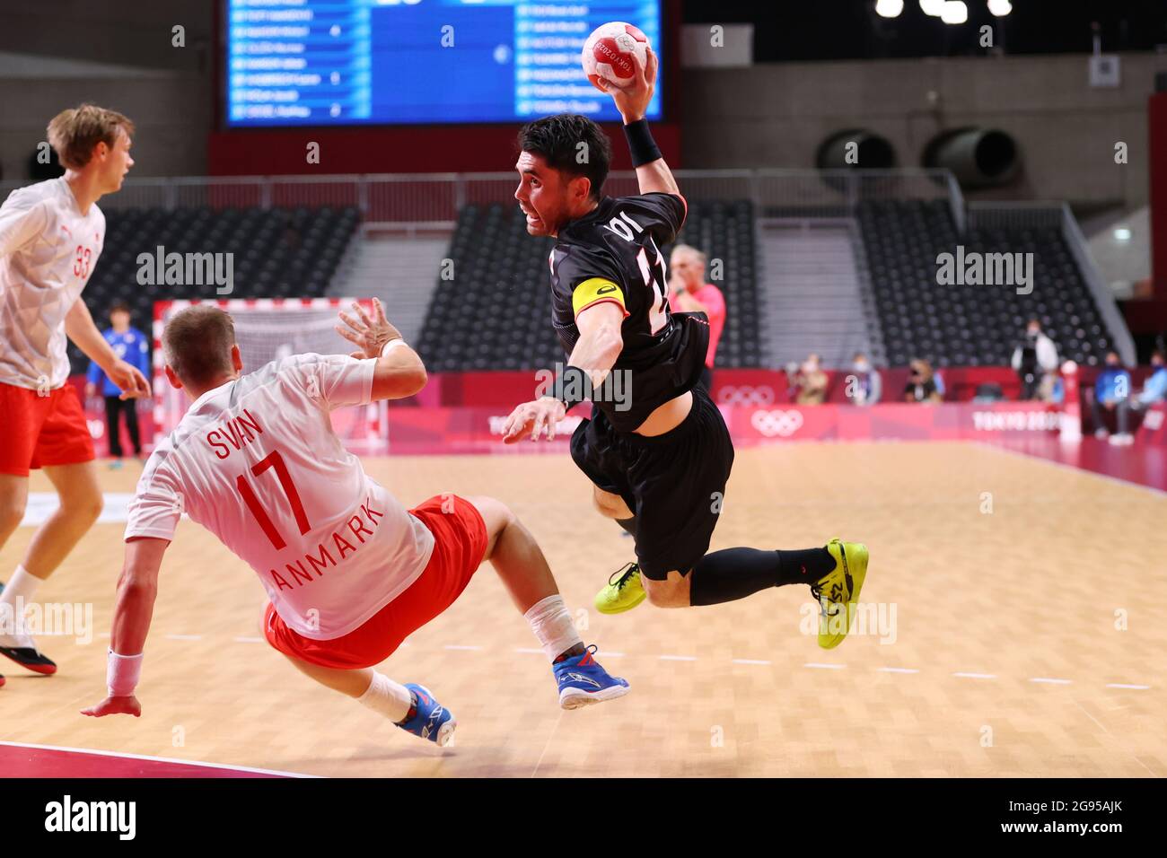Tokyo, Japan. 24th July, 2021. Remi Anri Doi (JPN) Handball : Men's ...