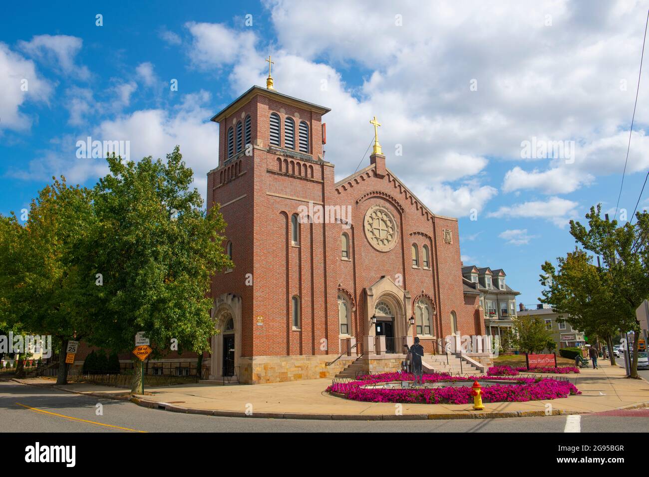 Sacred Heart Catholic Church at 118 Taunton Avenue in downtown East ...