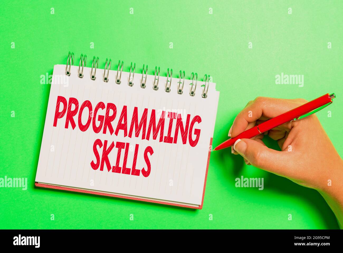 Text Showing Inspiration Programming Skills Business Showcase Skills 