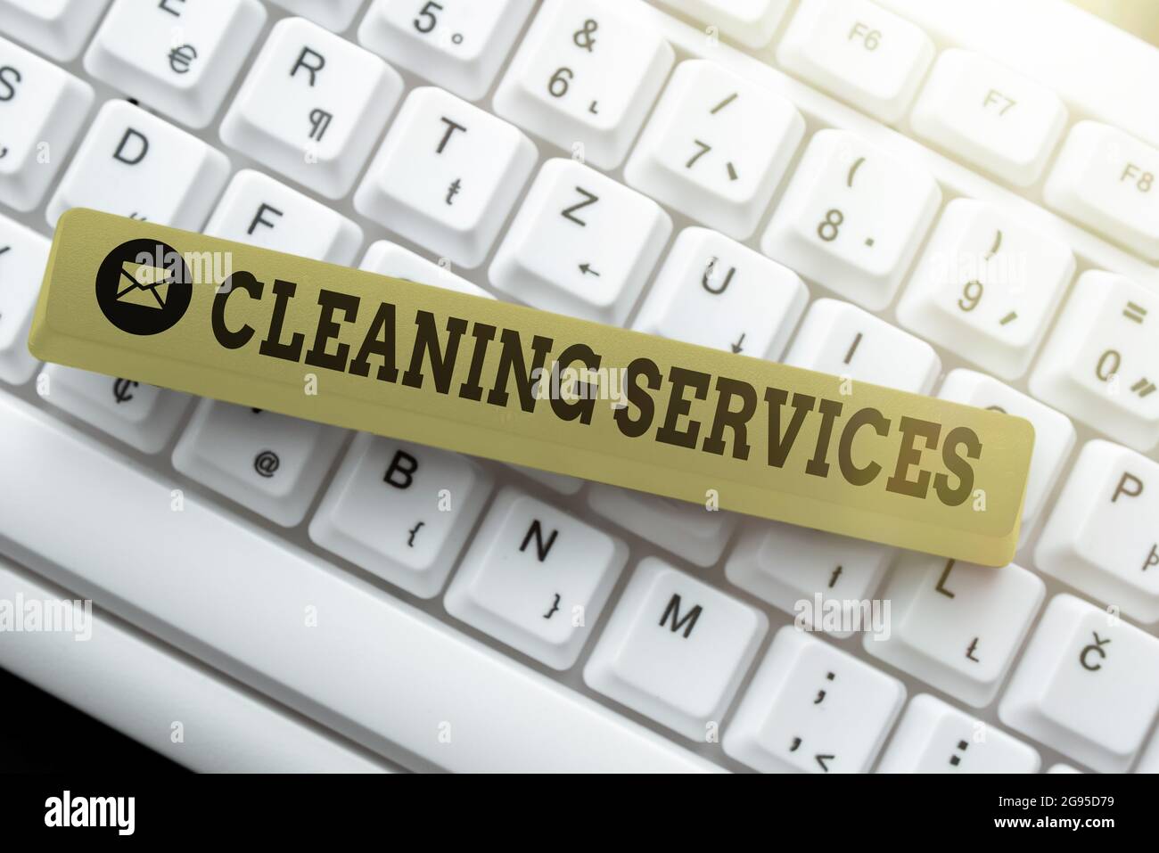 Handwriting text Cleaning Services. Business idea perform a variety of ...
