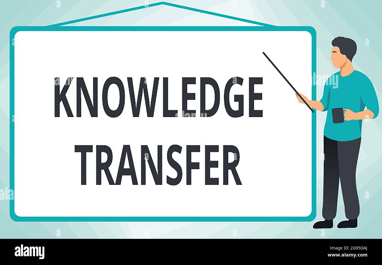 Knowledge Transfer Clip Art