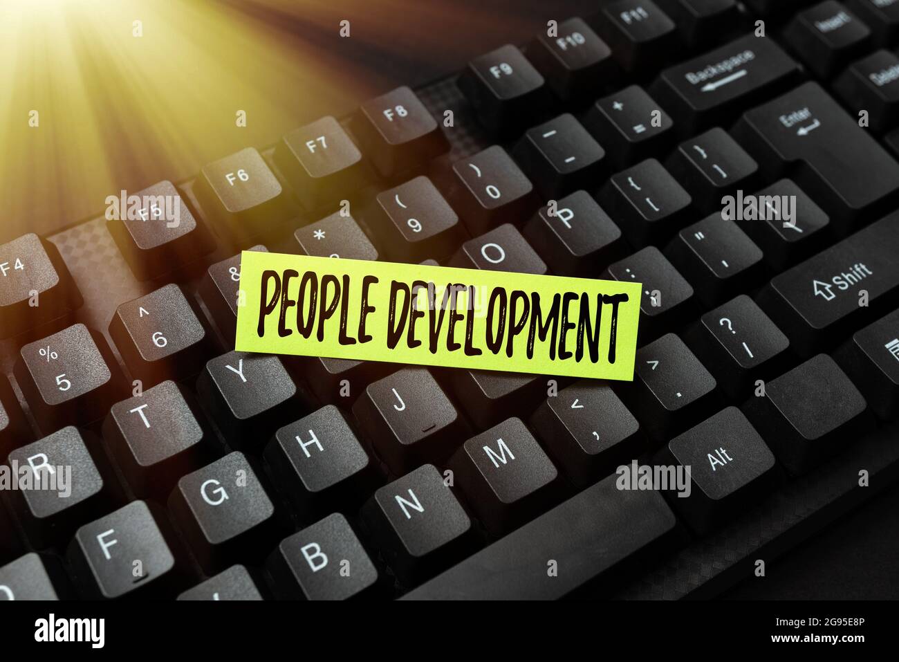 Inspiration showing sign People Development. Business approach ...