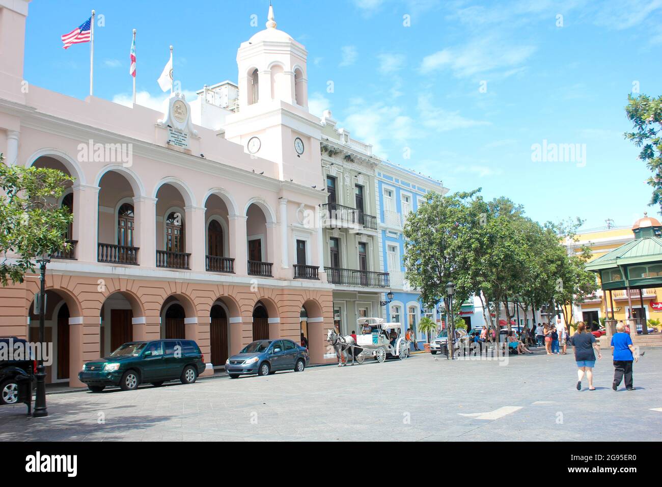 Puerto rico plaza de armas hi-res stock photography and images - Alamy