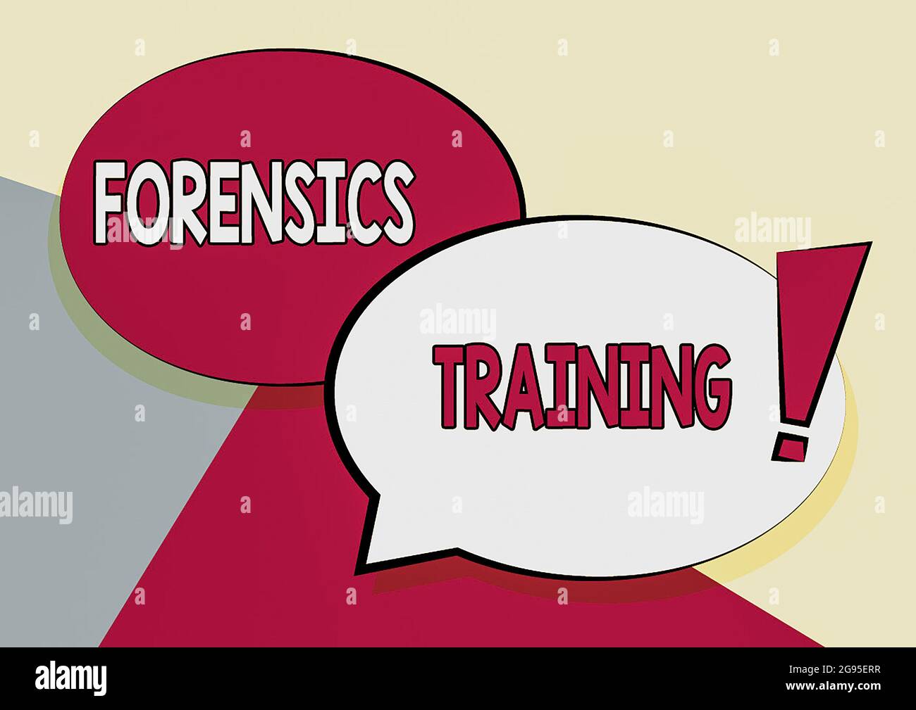 Conceptual Display Forensics Training Business Idea Scientific Methods And Processes To Solving