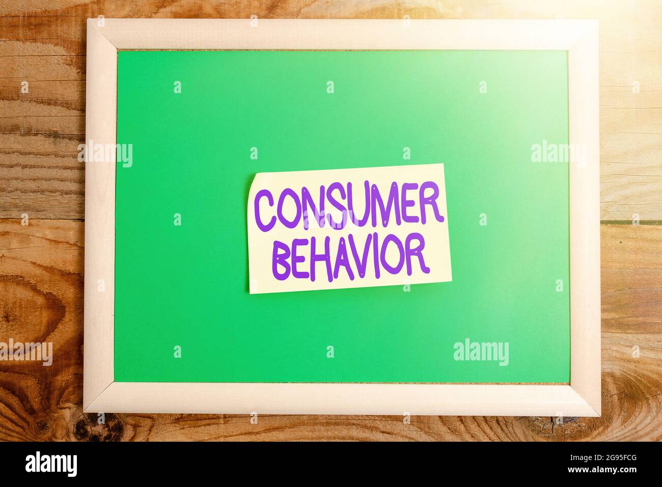 Text sign showing Consumer Behavior. Business concept study of how ...
