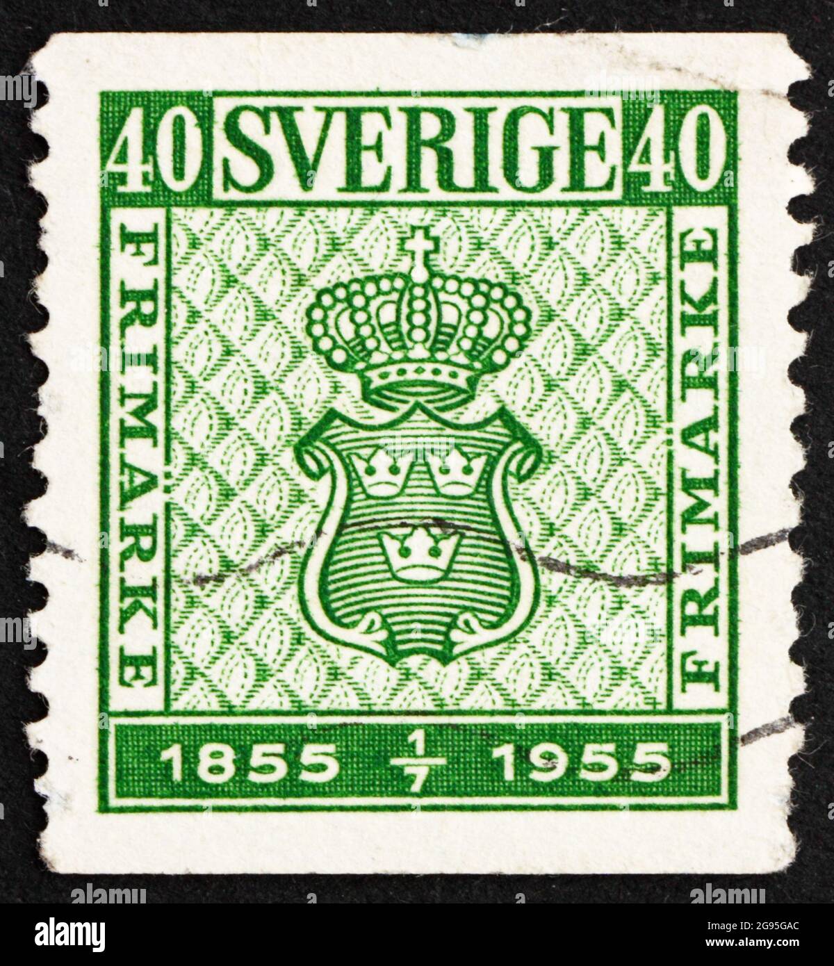 Sweden Postage Stamp High Resolution Stock Photography and Images - Alamy