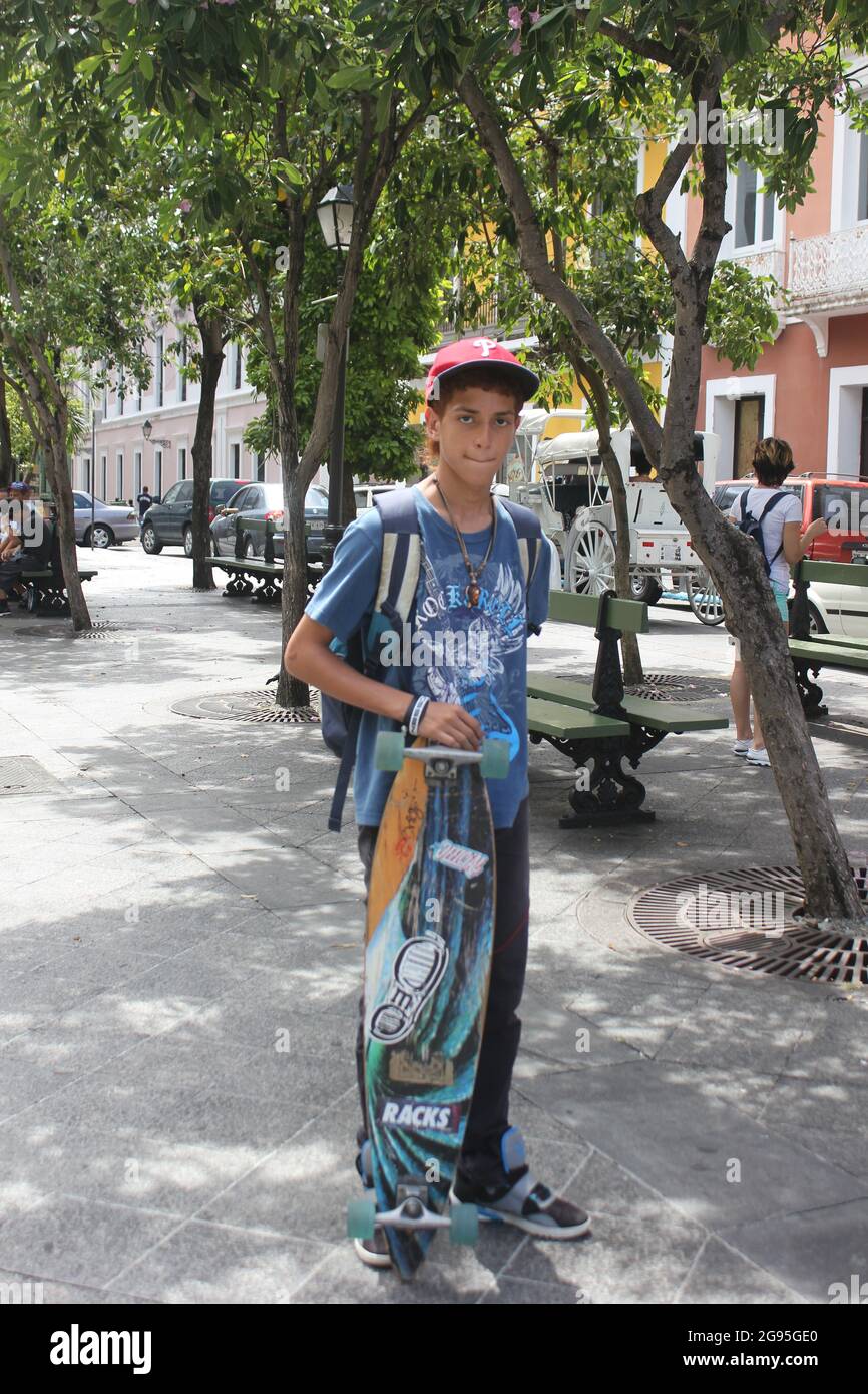 Puerto rican boy hi-res stock photography and images - Alamy