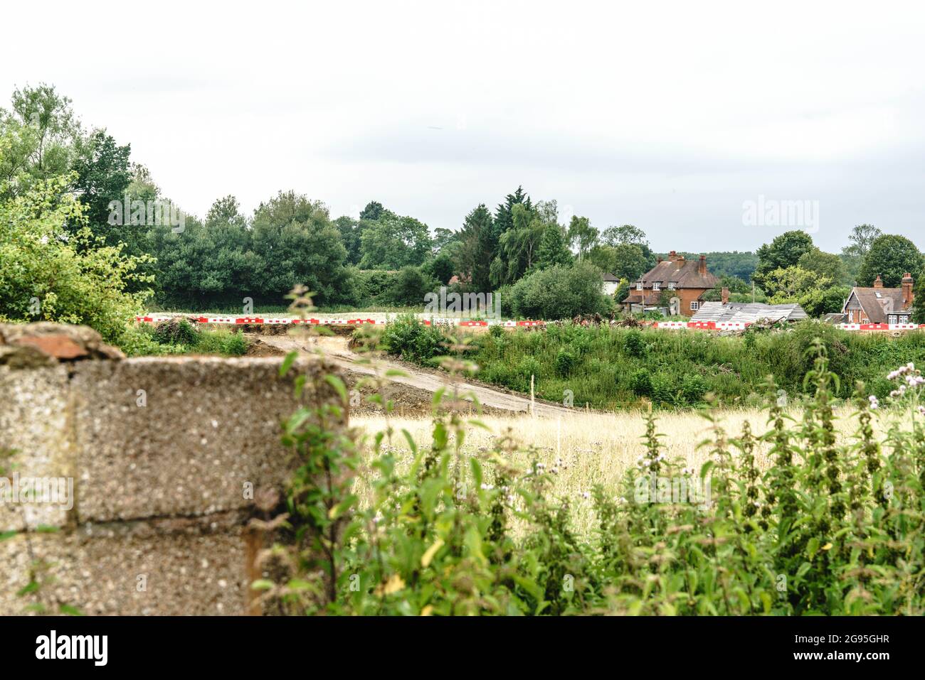 Hs2 haul road hi-res stock photography and images - Alamy