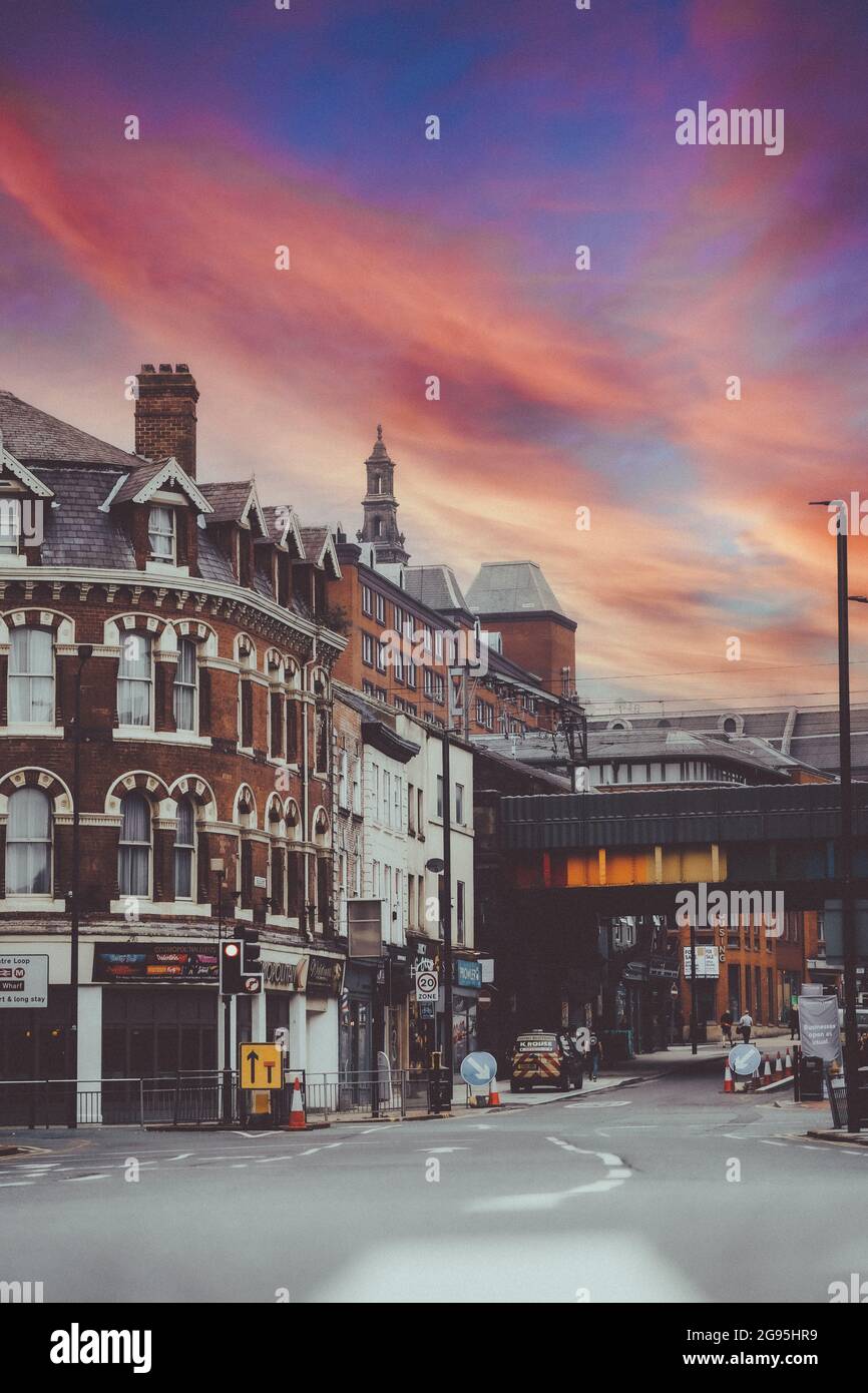 Leeds new market street hi-res stock photography and images - Alamy