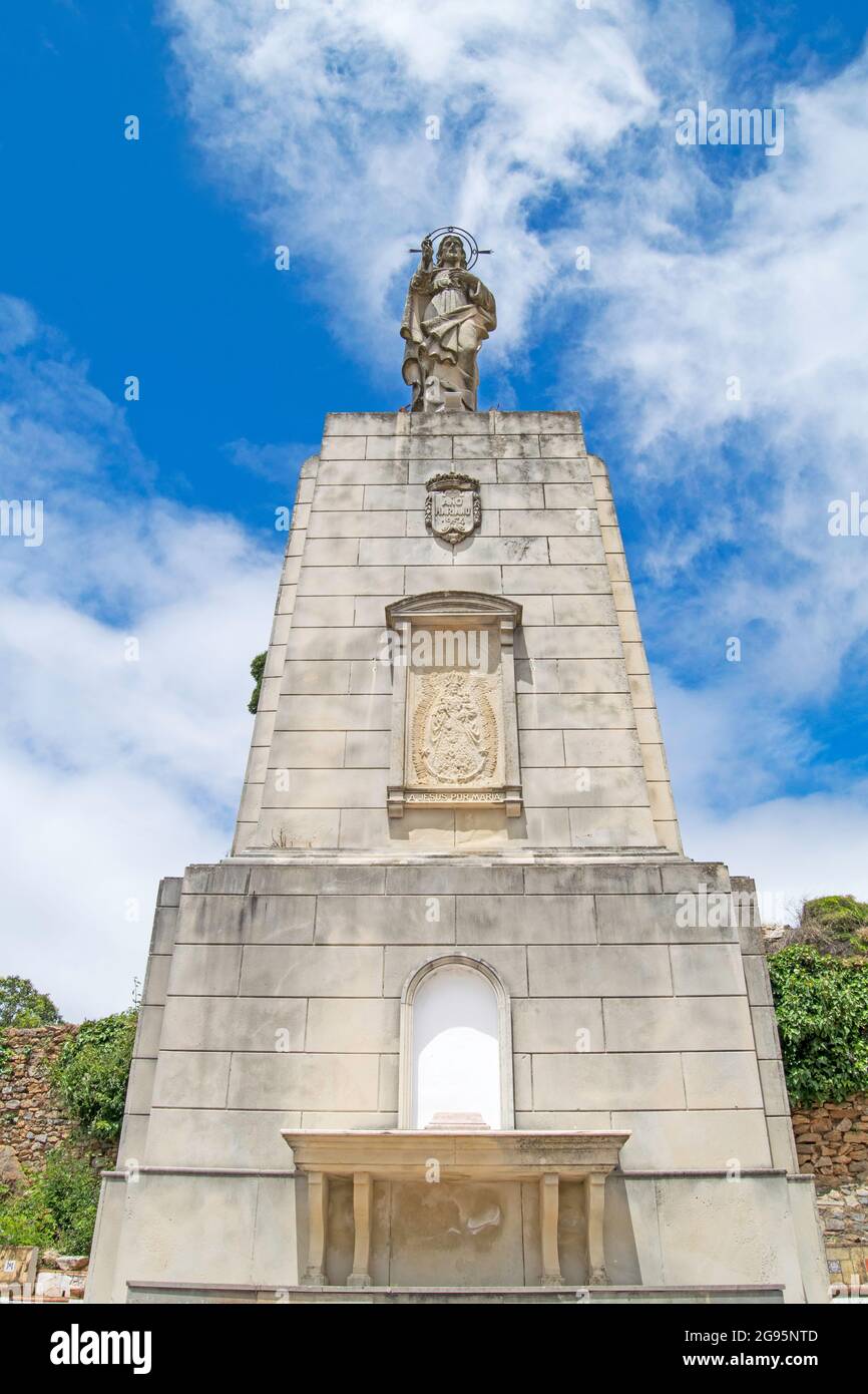 Sagrado Corazon de Jesus found in the castle of Constantina, Seville ...