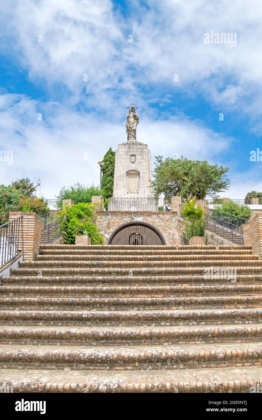 Sagrado Corazon de Jesus found in the castle of Constantina, Seville ...