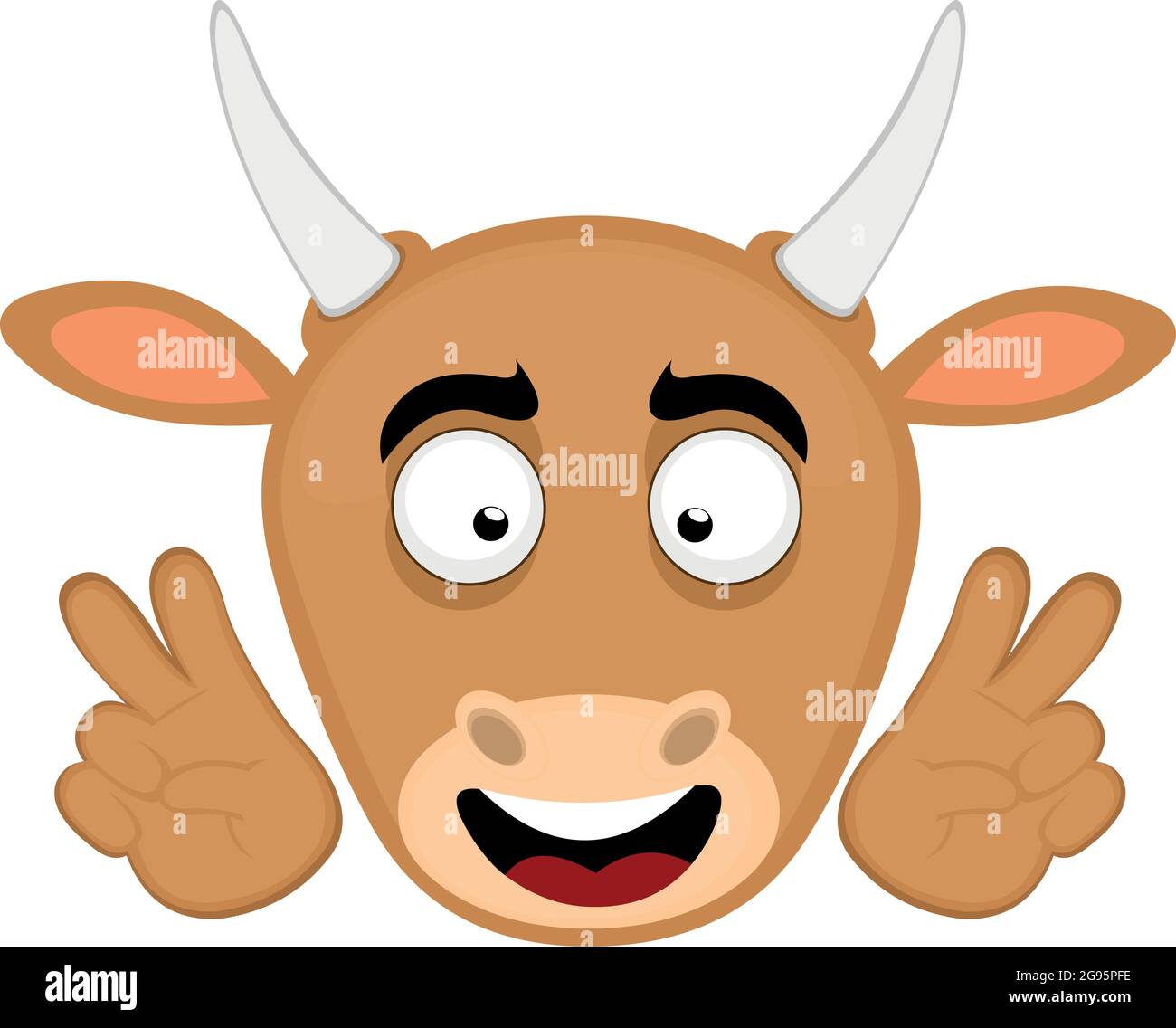 Bull Face Clip Art