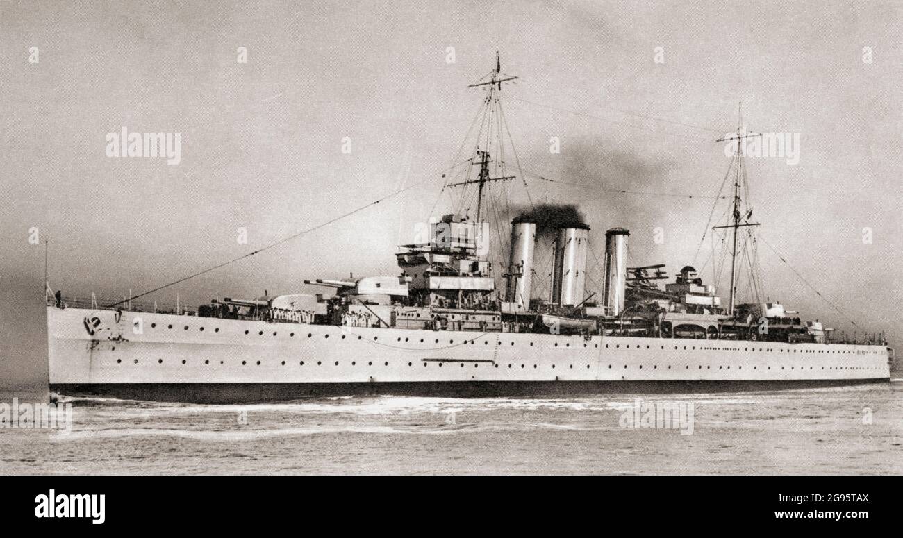 Hms kent hi-res stock photography and images - Alamy