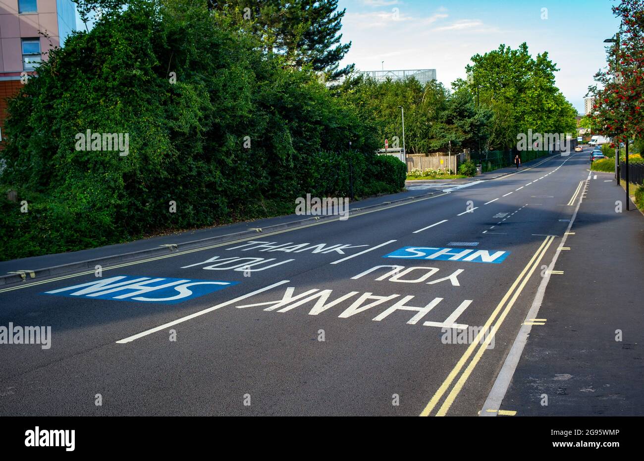 Thank you nhs sign signs hi-res stock photography and images - Alamy