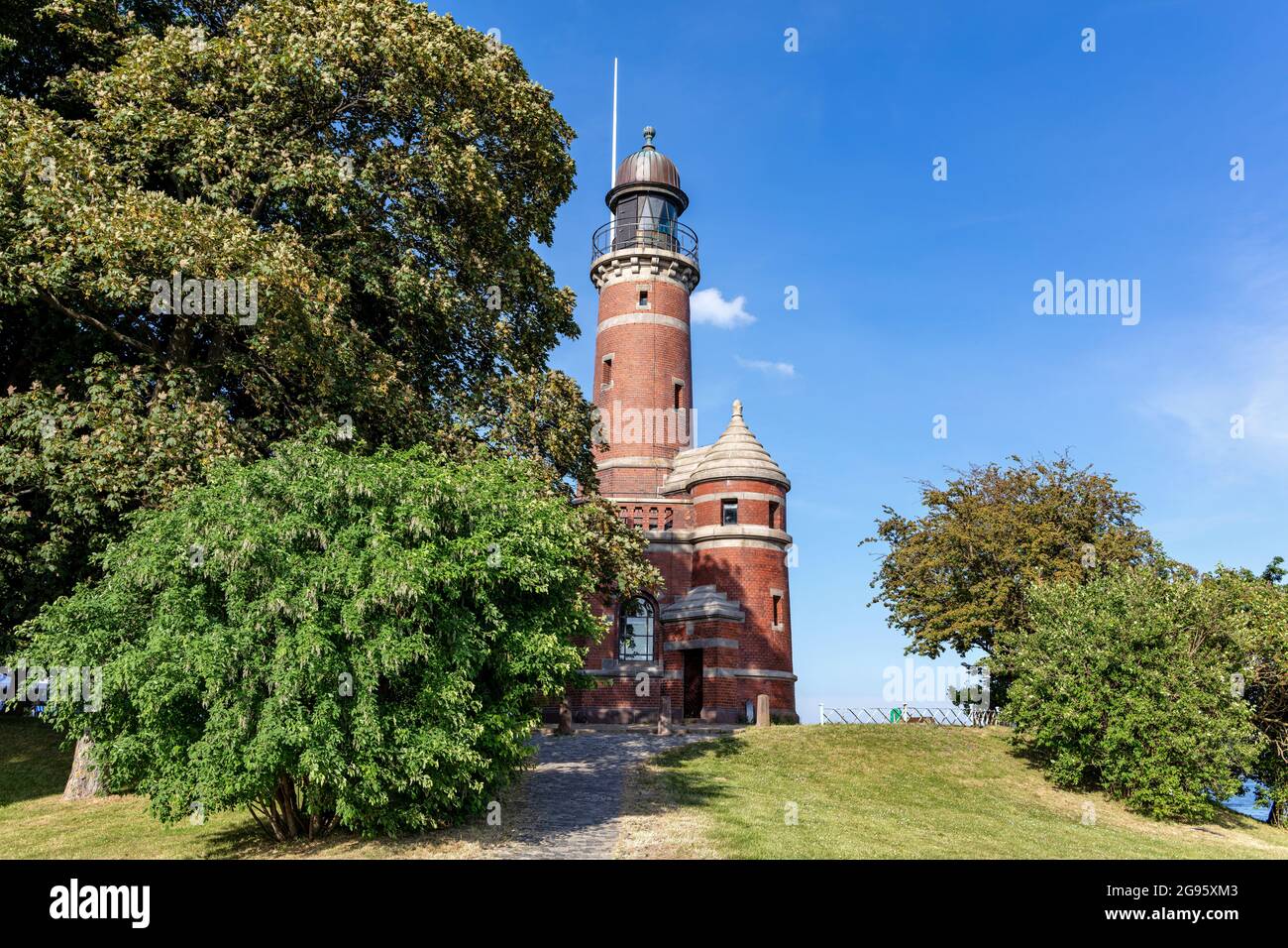 Holtenau Lighthouse in Kiel, Germany Stock Photo - Alamy